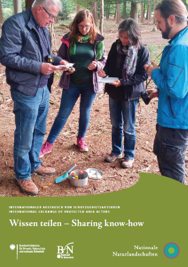 "Sharing know-how", a manual on international cooperation by EUROPARC ...